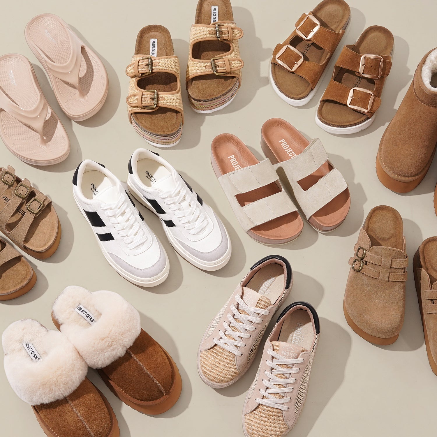 Comfort Platform Shoes | Stylish Elevated Memory Foam