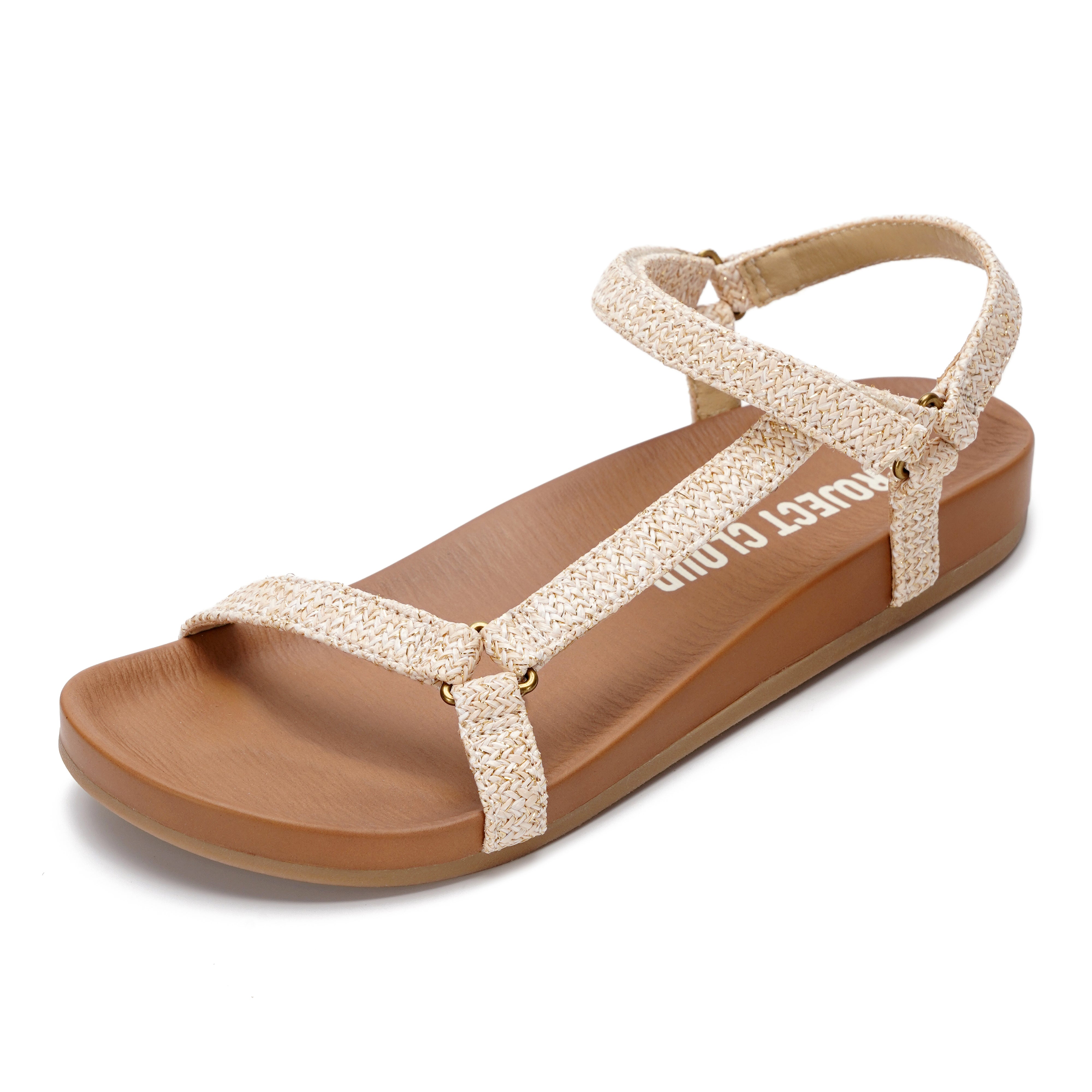 Wedge Platform Sandals | Comfortable Soft Insole | Brandy | Project Cloud